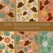 Retro Western Seamless Pattern Cowboy Digital Paper Set Print - Etsy