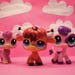 Littlest Pet Shop Dog LPS Blind Bag Pink Husky #1793 Glitter #2297 Blue ...