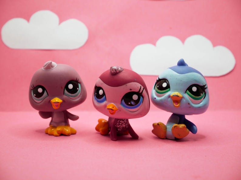 Littlest Pet Shop Penguin Triplets Petriplets #2320 #2321 #2322 Set ...