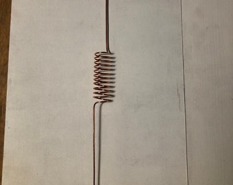 Single Tesla's Resonance Copper Spiral 369 Electroculture Antenna Boost ...