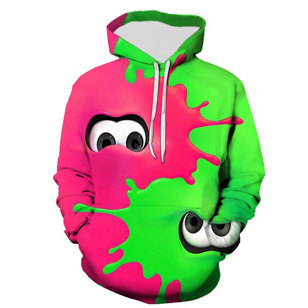 Splatoon Hoodie Hooded Unisex Summer Winter Hoodie - Etsy