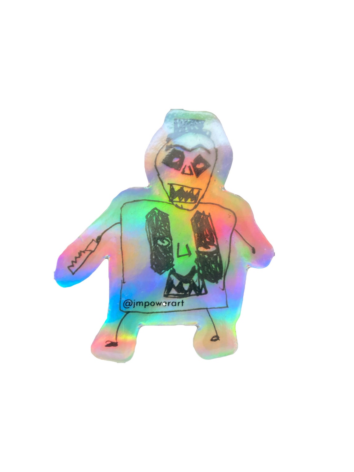 Shiny Sticker - Etsy