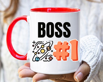 Number 1 Boss Mug - Etsy