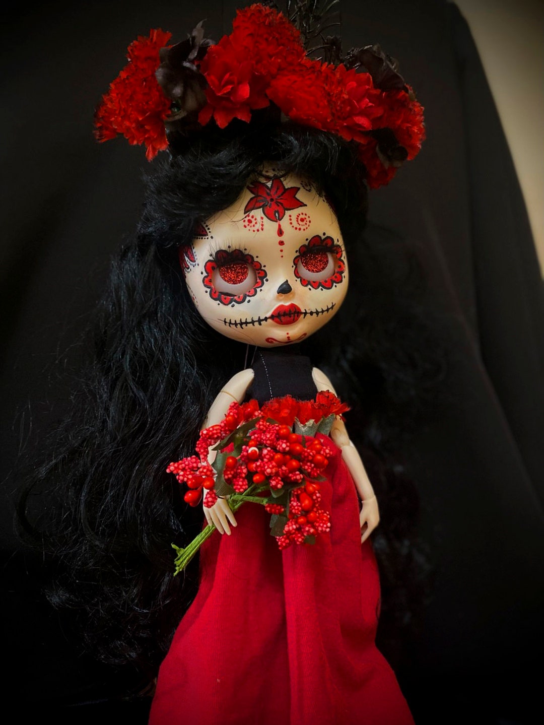 Catrina Blythe Doll La Cavalera De La Catrina Extra Gifts free Shipping ...