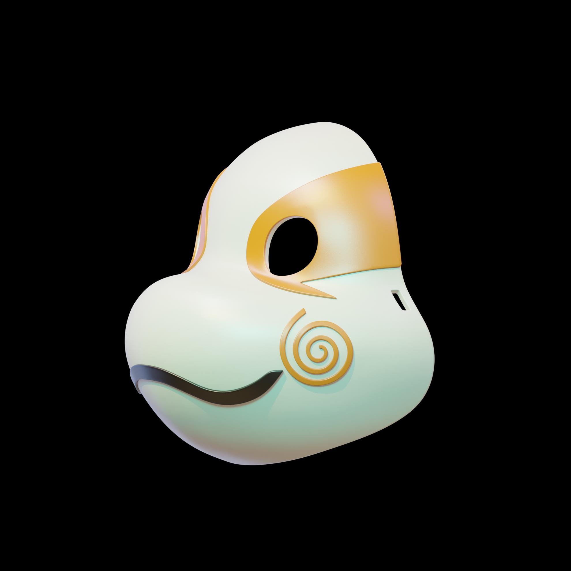 Michaelangelo Anbu Mask TMNT X Naruto - Etsy