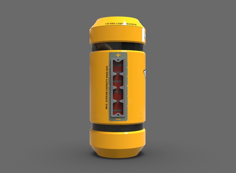 Scream Canister Container 3D Printing STL Files - Etsy