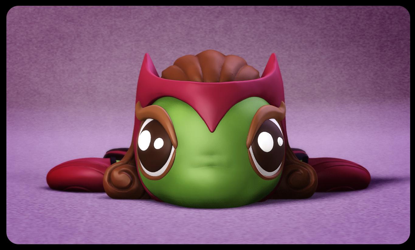 Super Turtle Scarlet Witch 3d Printing STL Files - Etsy