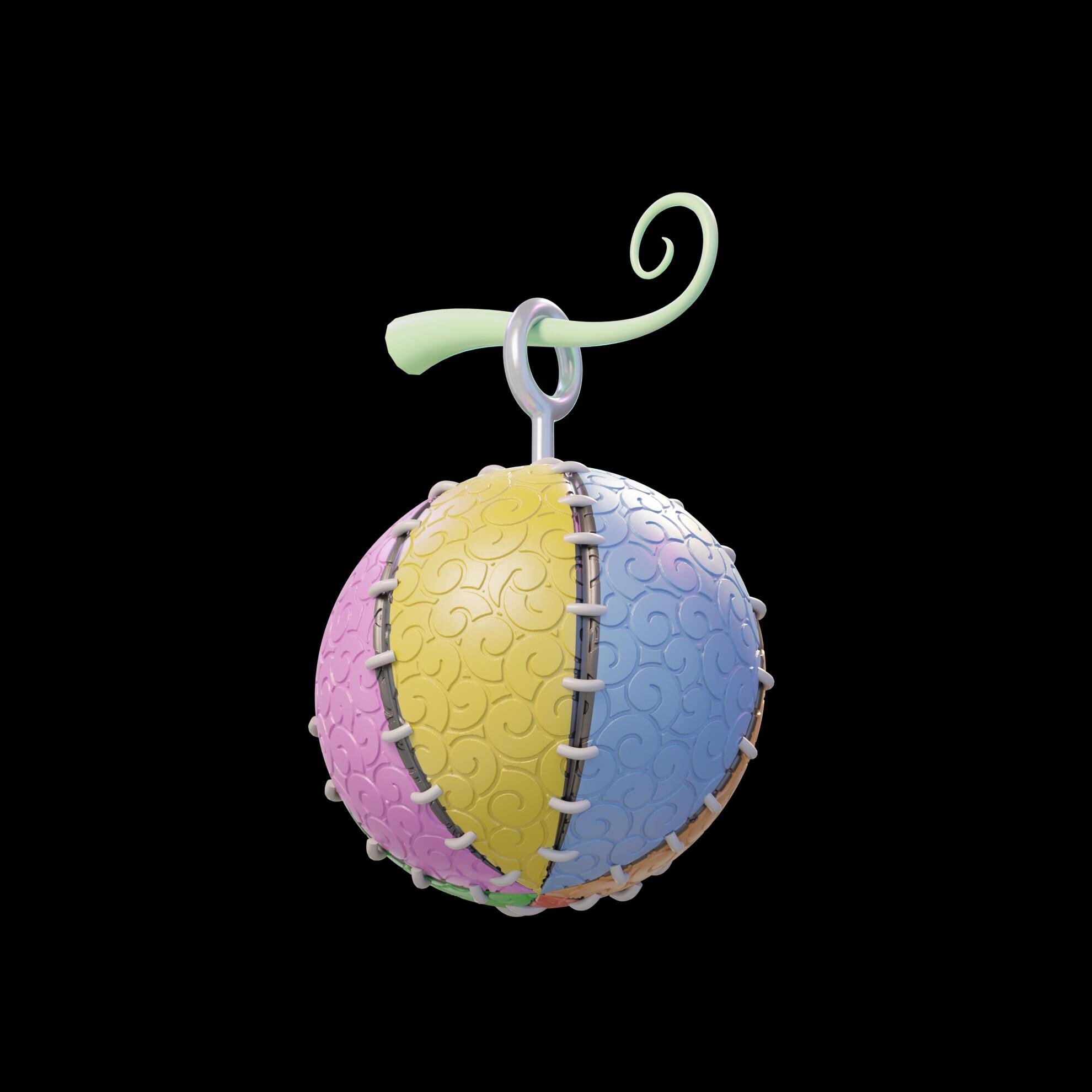 Nui Nui No Mi Stitch Stitch Devil Fruit 3d Printing STL Files - Etsy