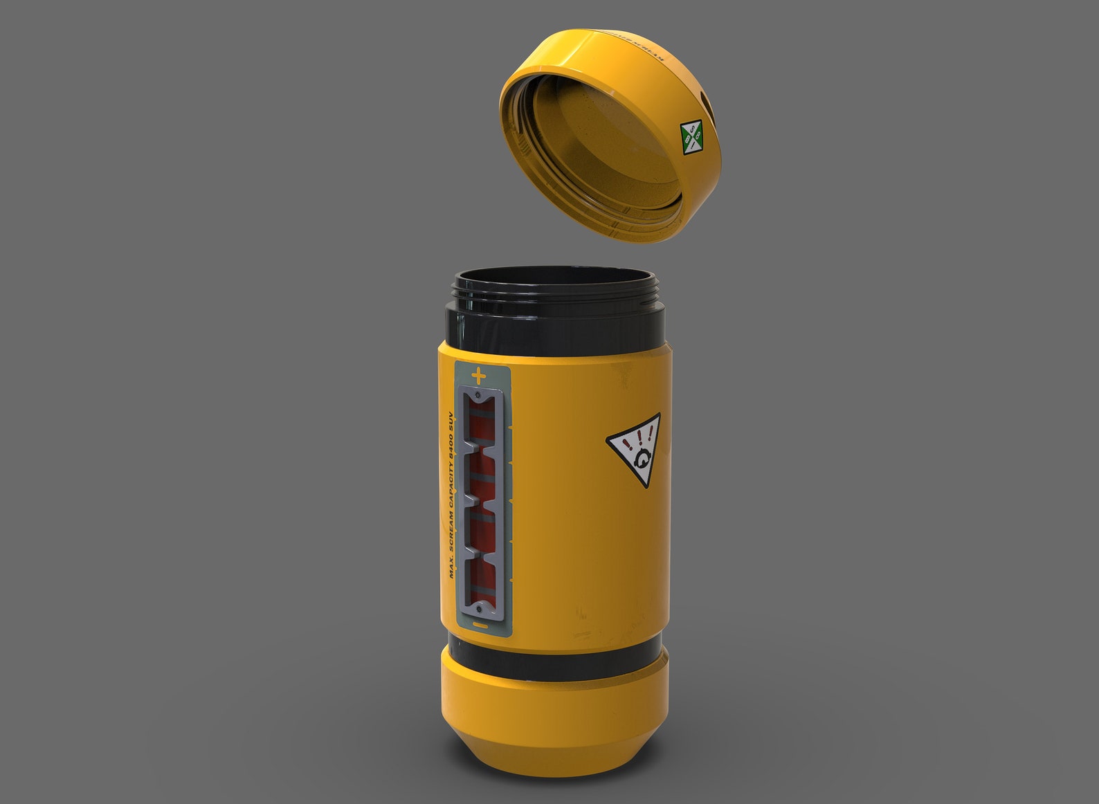 Scream Canister Container 3D Printing STL Files - Etsy