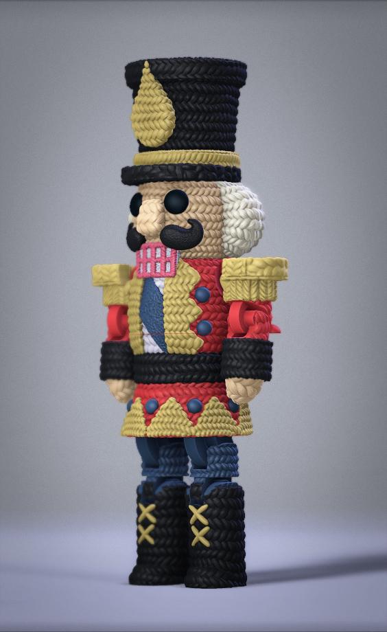 Crochet Nutcracker 3d Printing STL Files - Etsy