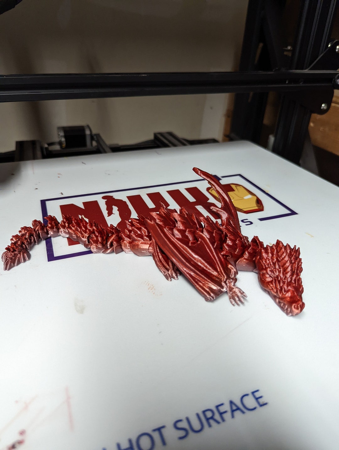 Scaled Dragon Flexi 3D Printing STL Files - Etsy