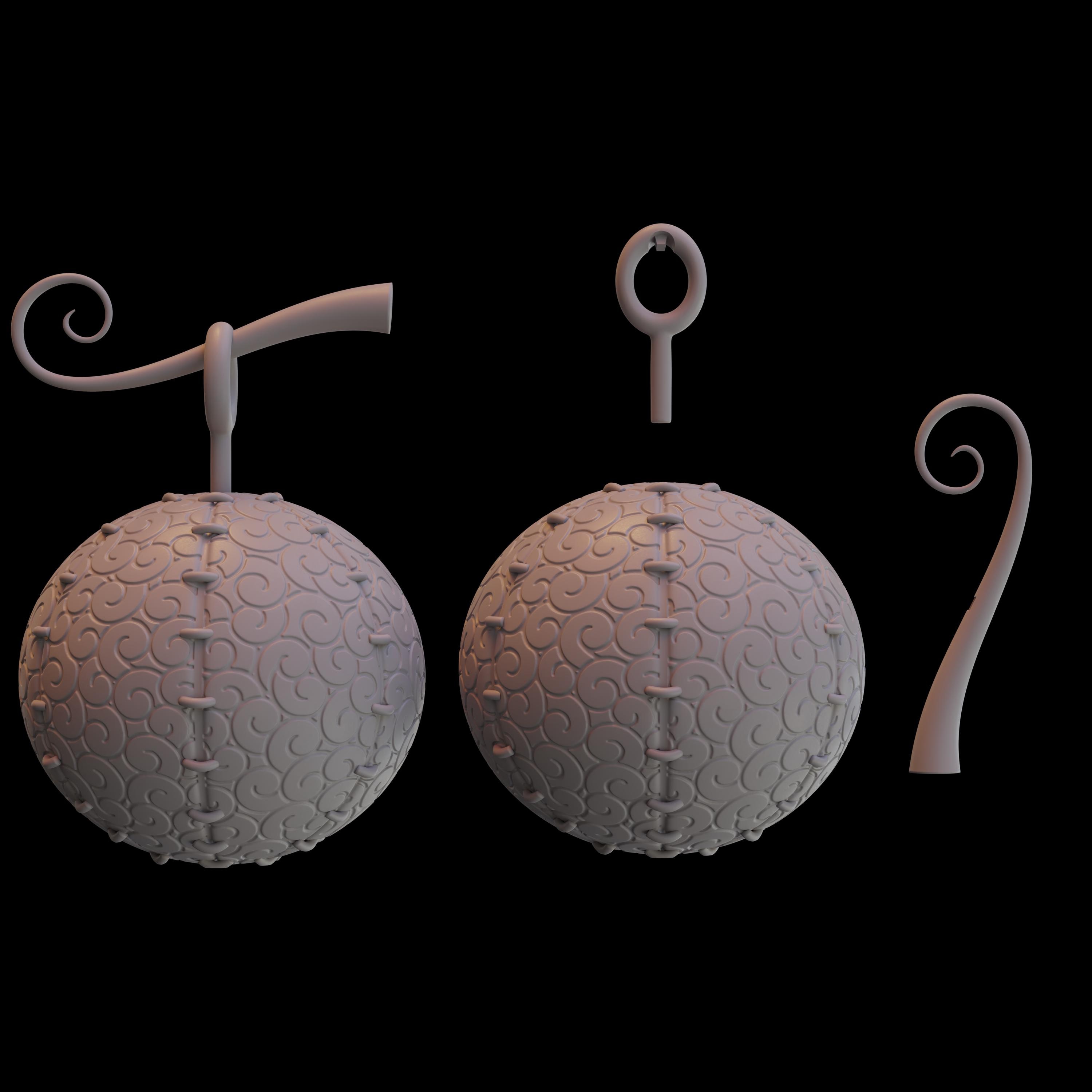 Nui Nui No Mi Stitch Stitch Devil Fruit 3d Printing STL Files - Etsy