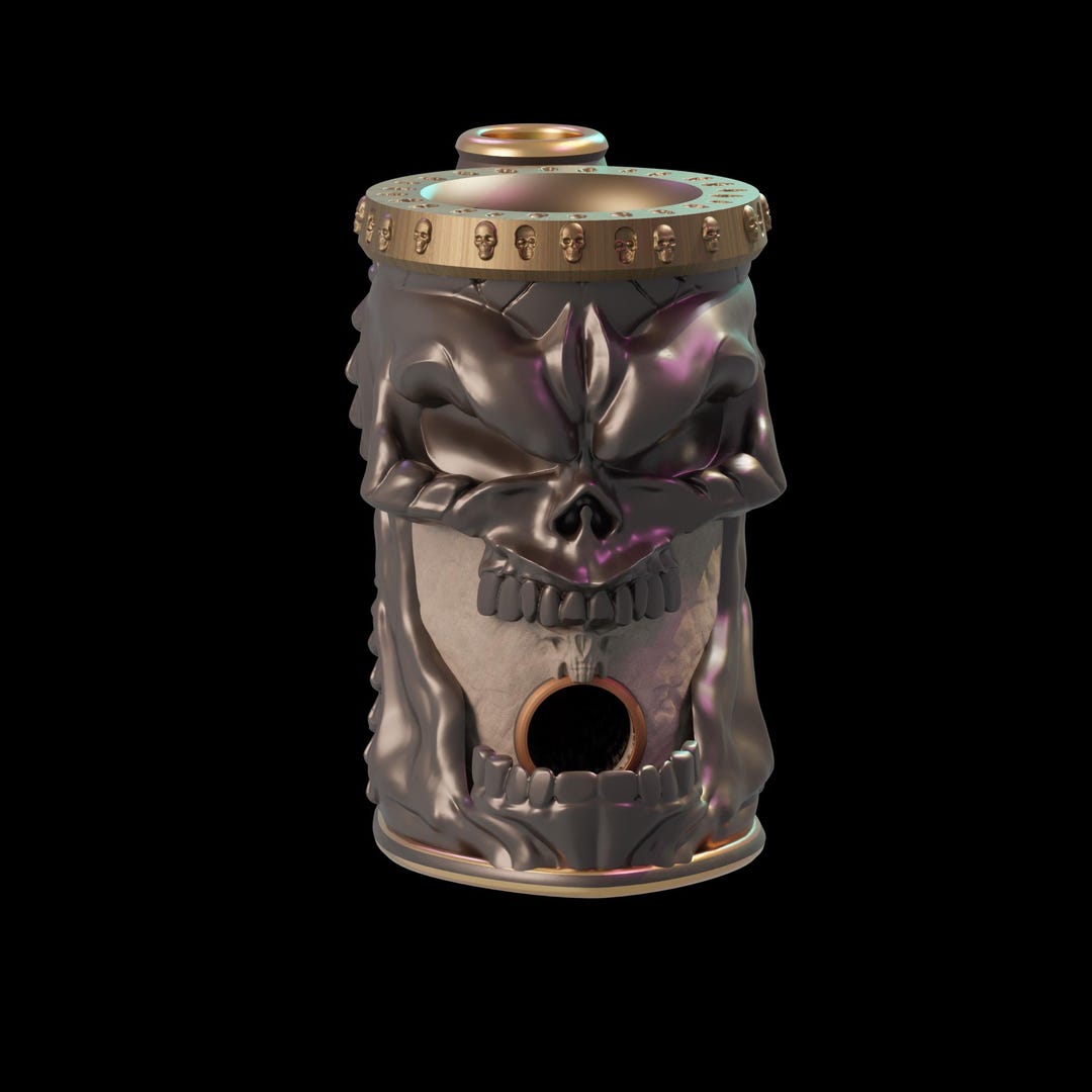 Necromancer Dice Tower Mug 3d Printing STL Files - Etsy