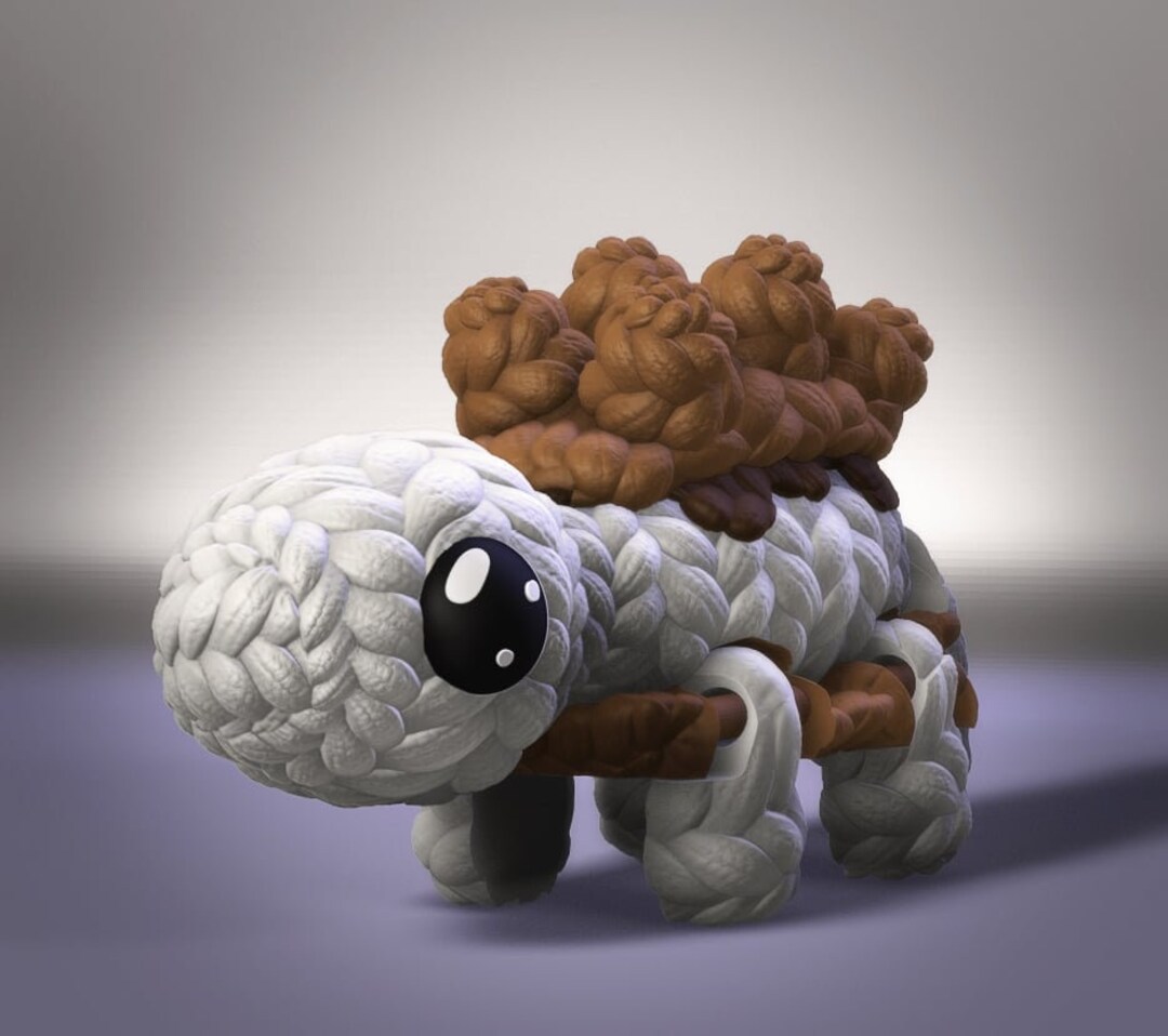 Crochet Stego Smore'ous Flexi 3D Printing STL Files - Etsy