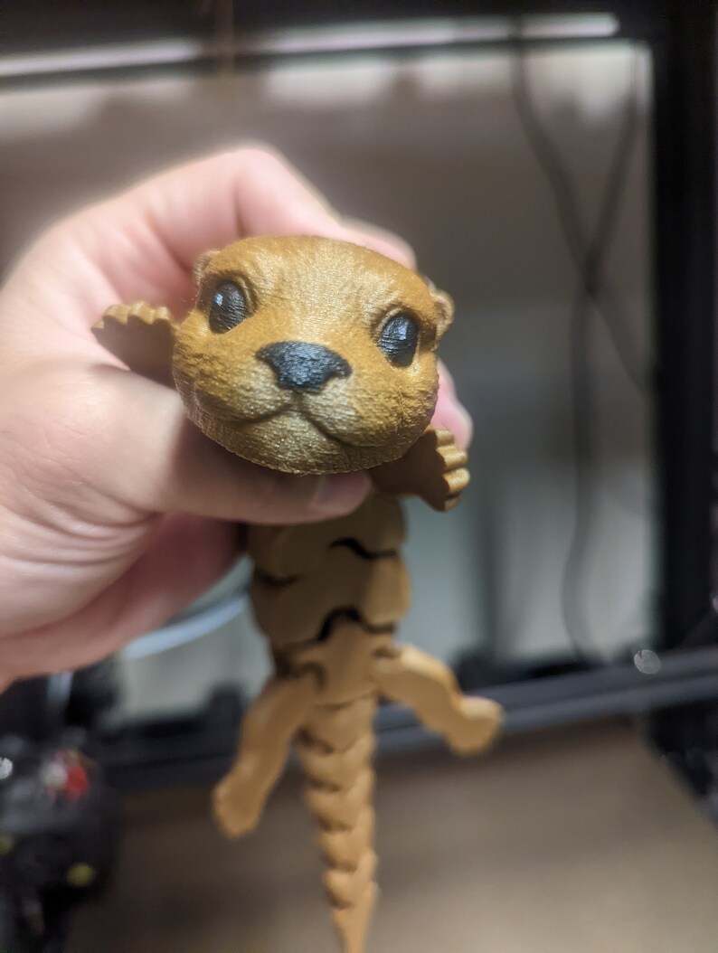 Baby Otter Flexi 3D Printing STL Files - Etsy