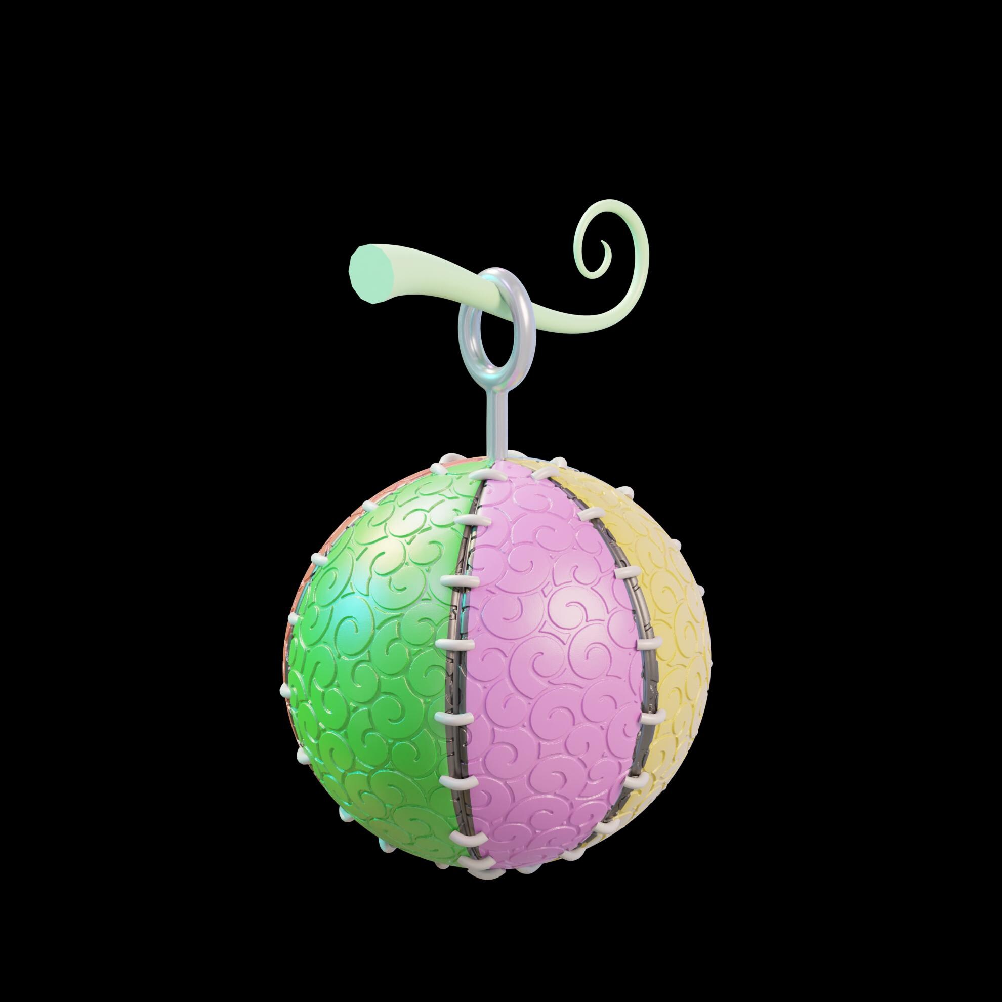 Nui Nui No Mi Stitch Stitch Devil Fruit 3d Printing STL Files - Etsy