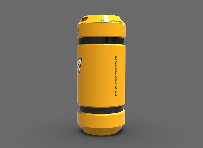 Scream Canister Container 3D Printing STL Files - Etsy