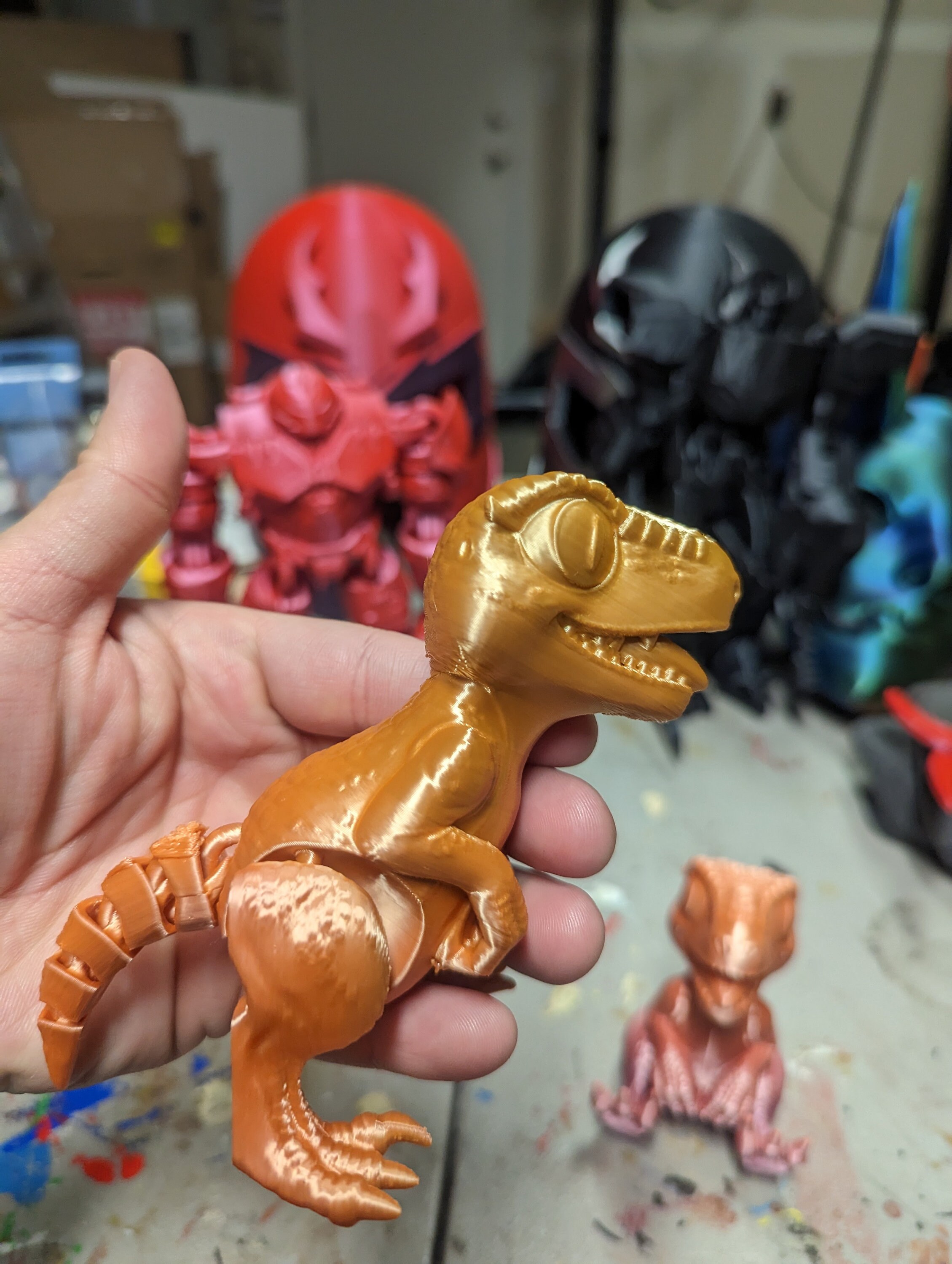 Baby Raptor Flexi 3D Printing STL Files - Etsy