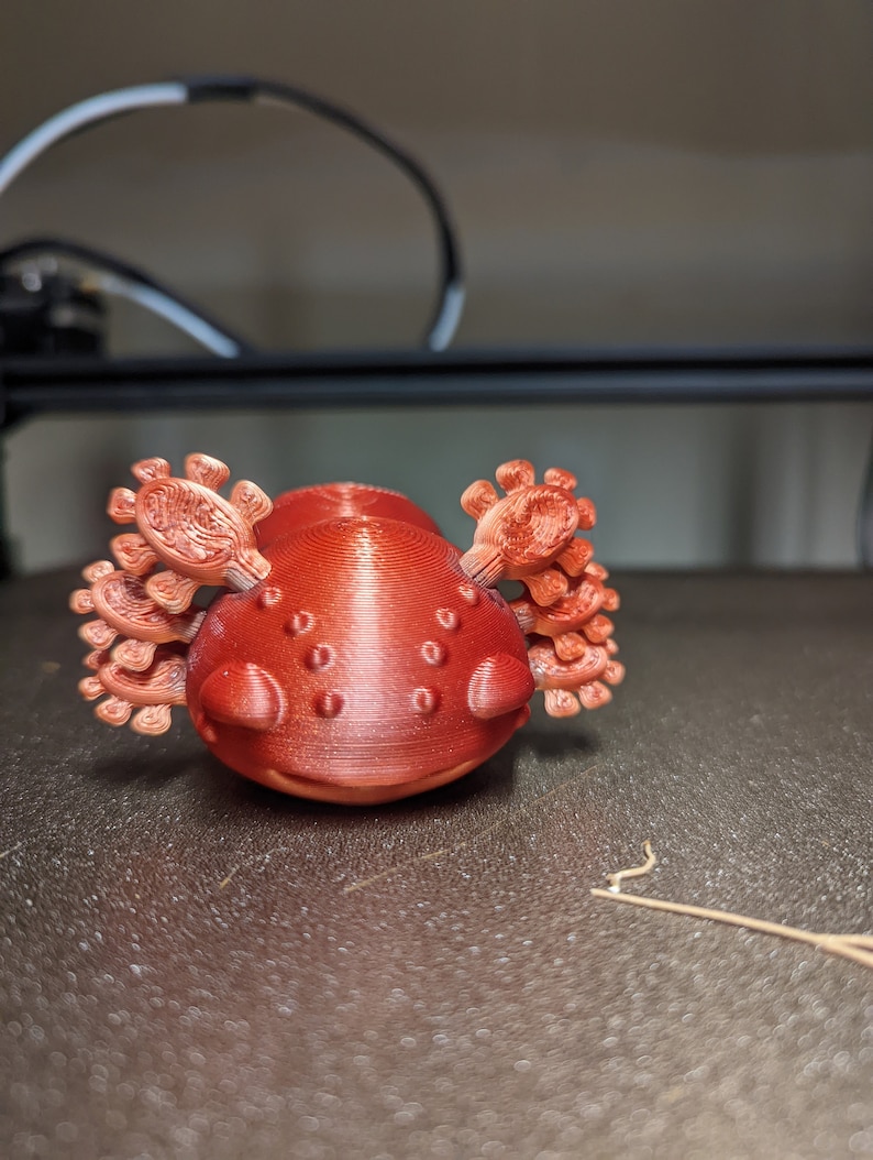 Axolotl Flexi 3D Printing STL Files - Etsy