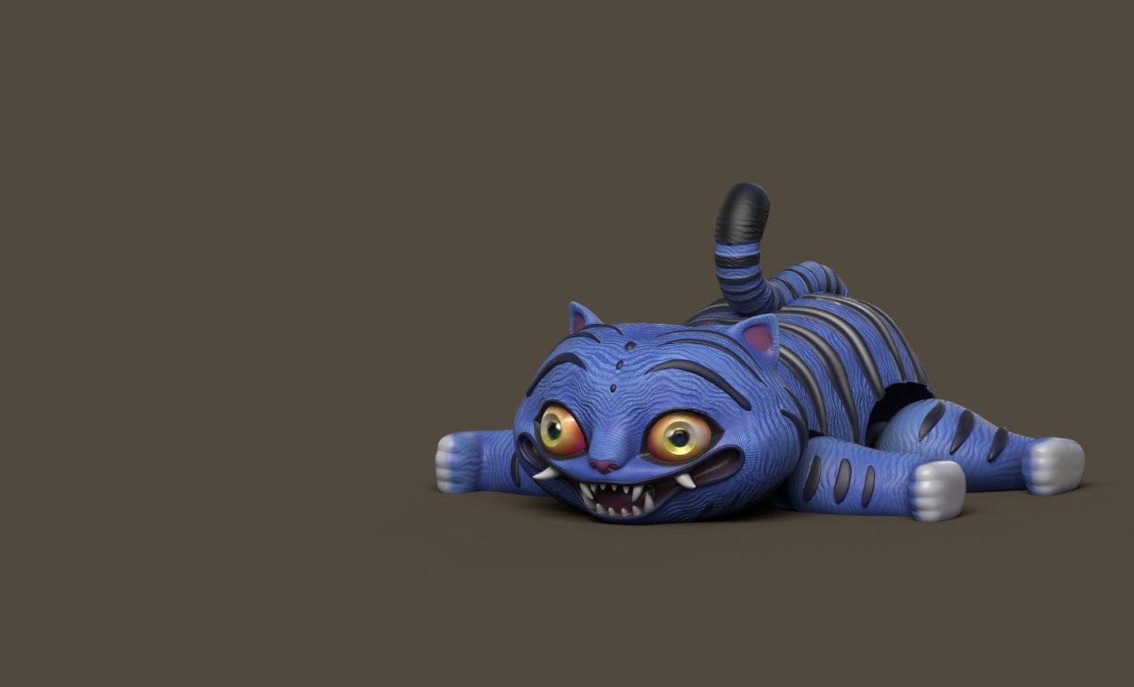 Flexi Derpy Tiger Kpop Demon Hunters 3d Printing STL Files - Etsy