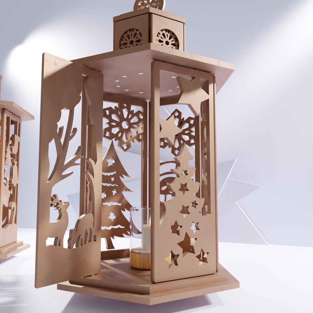 Christmas Lamp 3D Printing STL Files - Etsy