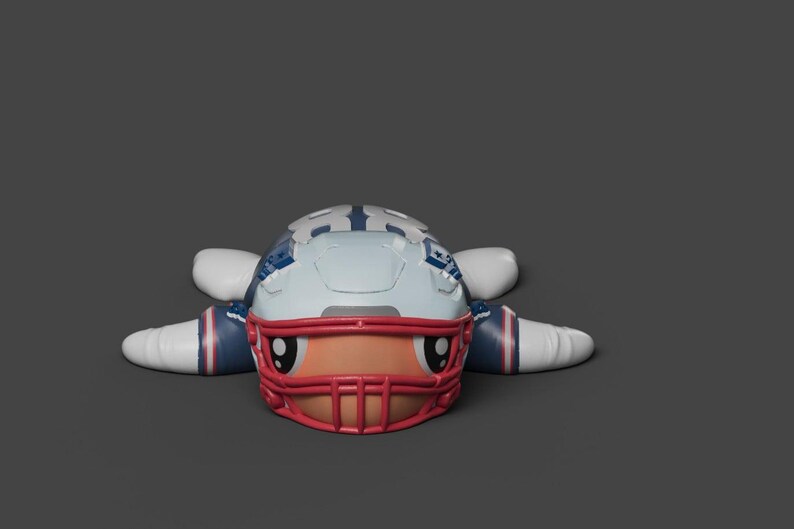 Football Turtle New England Patriots 3d Printing STL Files - Etsy Australia