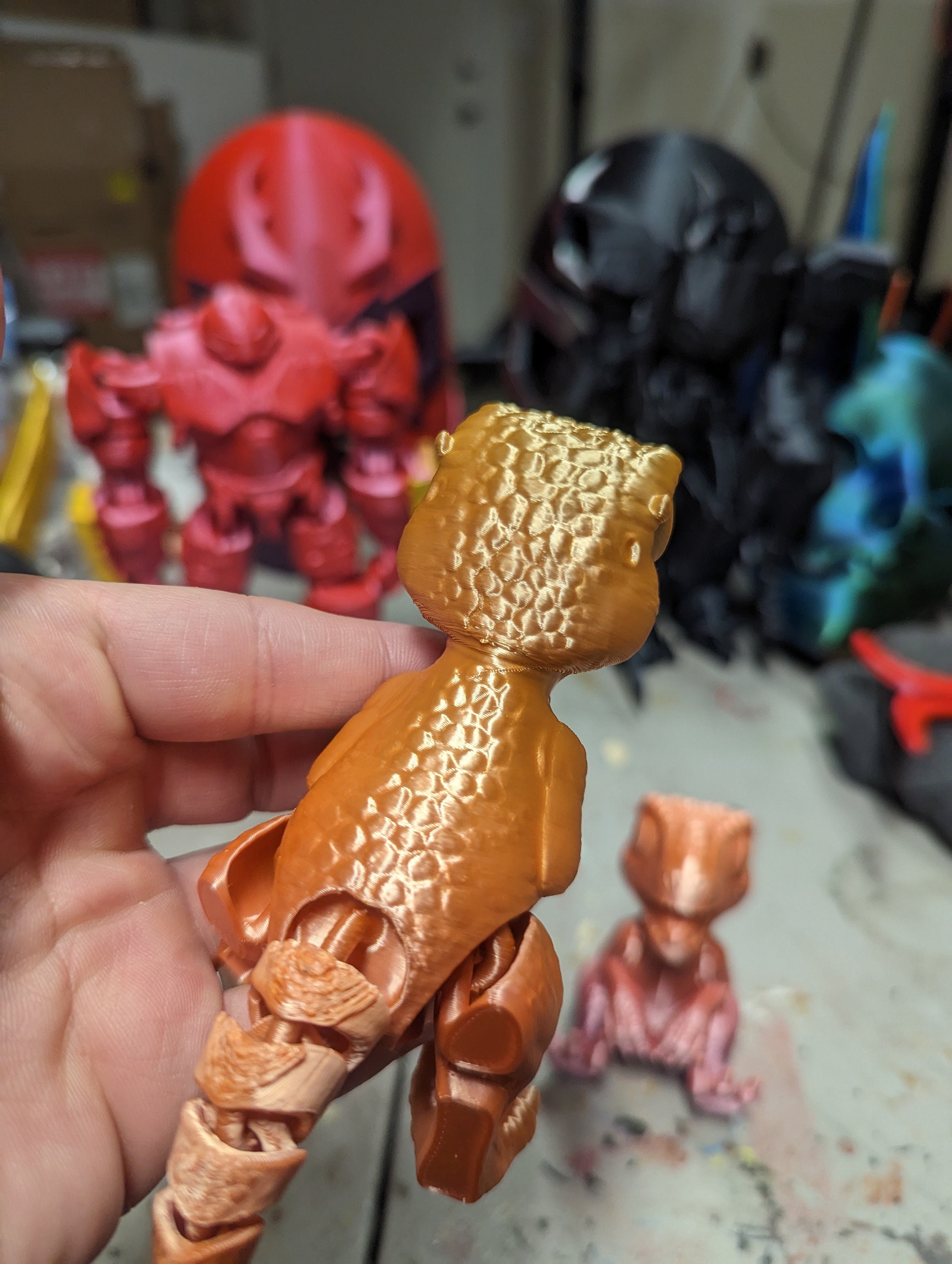 Baby Raptor Flexi 3D Printing STL Files - Etsy