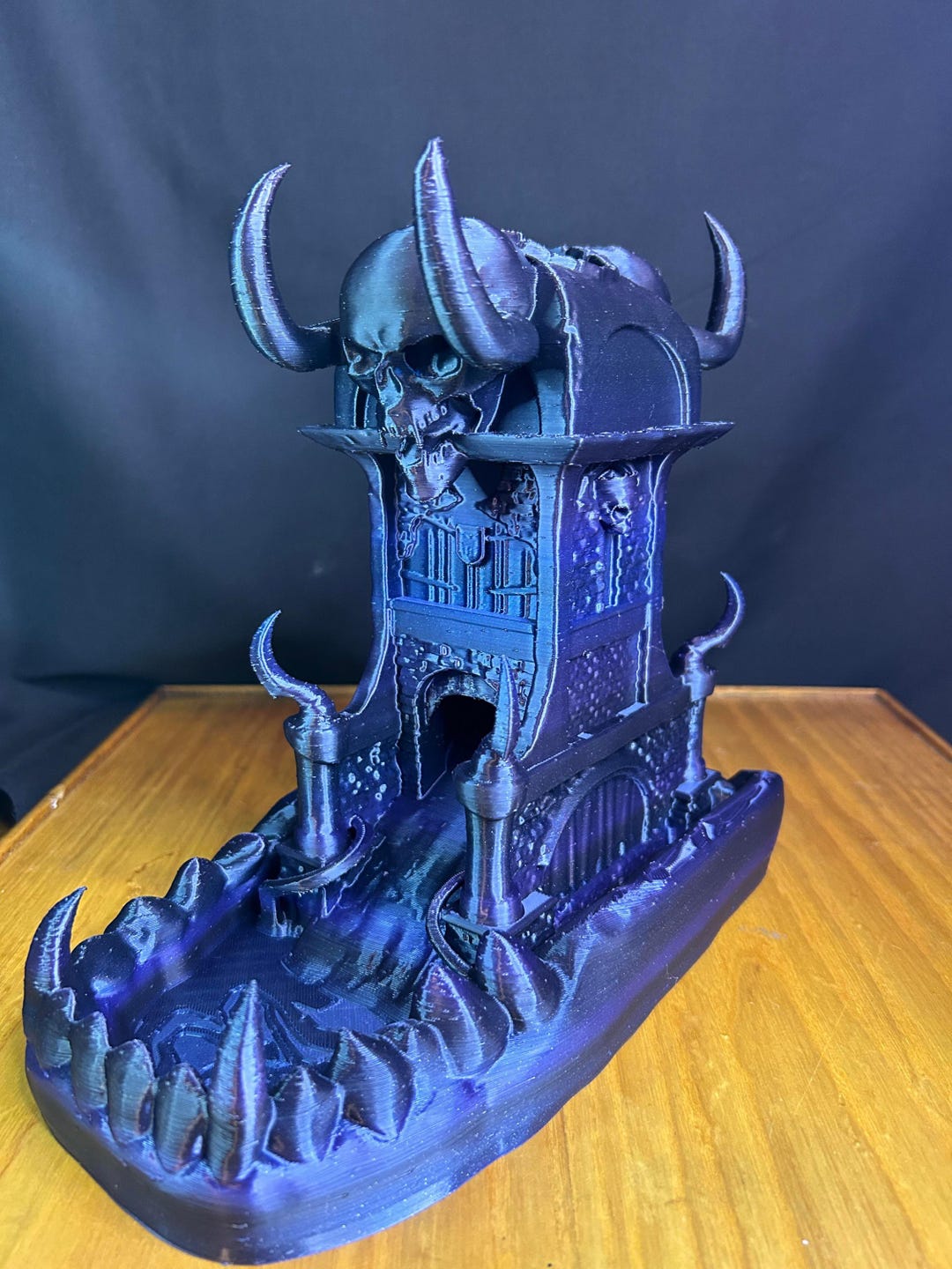 Skull Dice Tower 3D Printing STL Files - Etsy