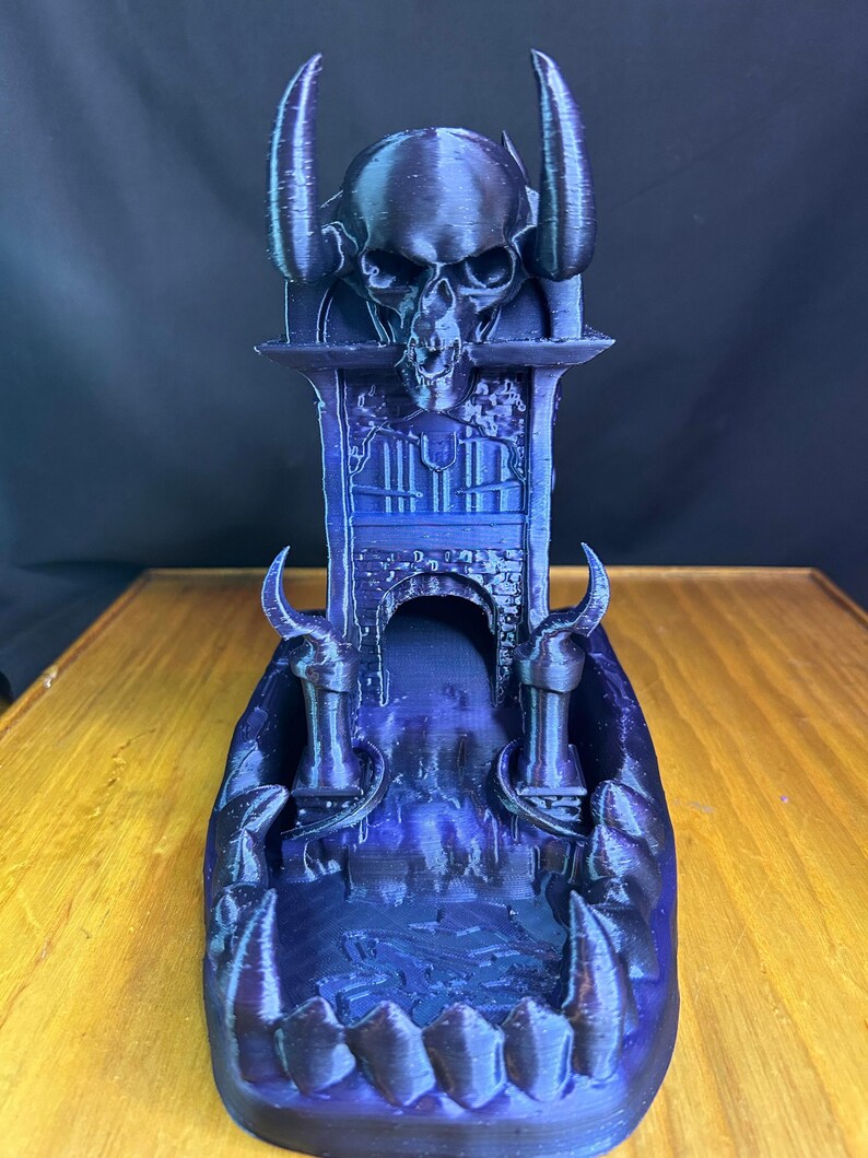 Skull Dice Tower 3D Printing STL Files - Etsy