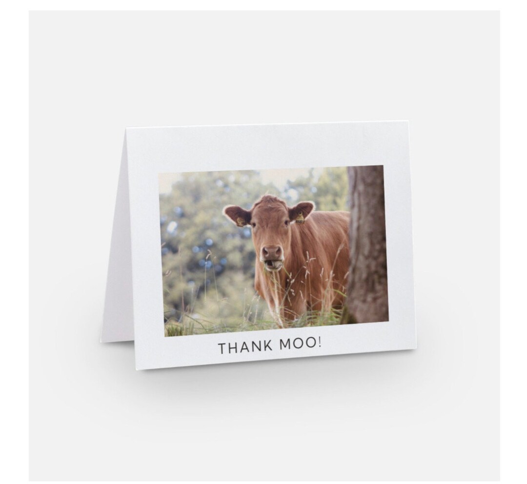 Mini Thank You Greeting Cards - Etsy