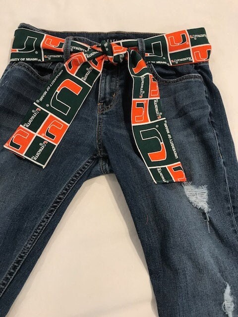 University of Miami Belt, University of Miami Swag, University of Miami ...