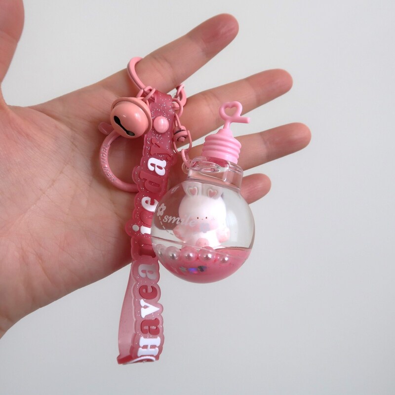 Liquid Keychain - Etsy