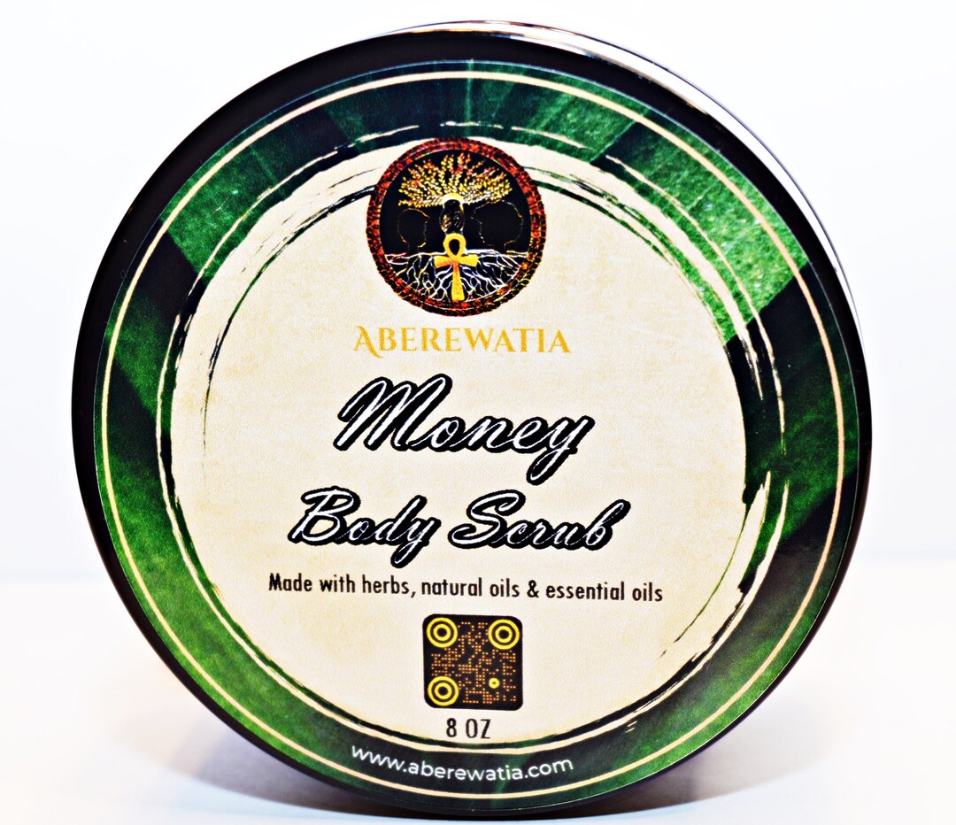 Money Body Scrub Fixed Spiritual Body Scrub Manifest Abundance and ...