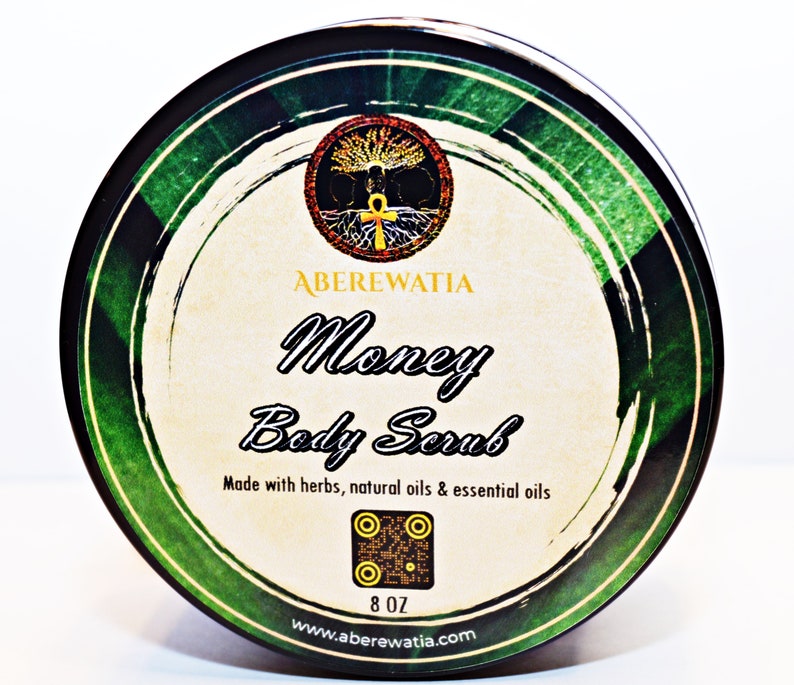 Money Body Scrub Fixed Spiritual Body Scrub Manifest Abundance and ...