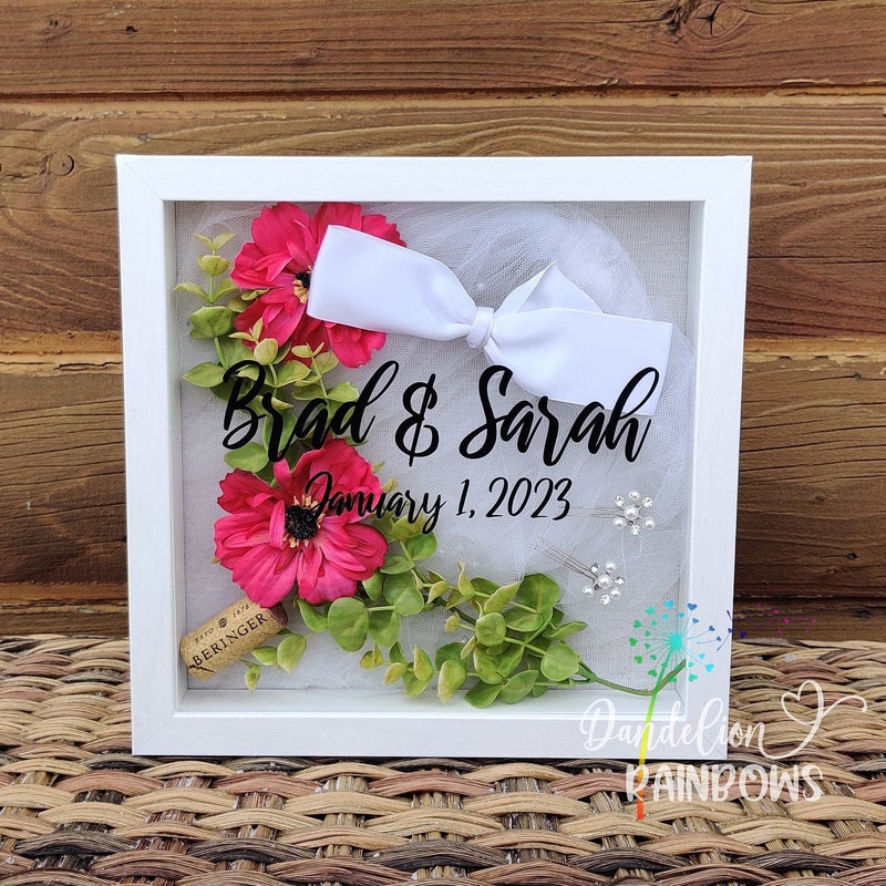 Wedding Bouquet Shadow Box - Etsy