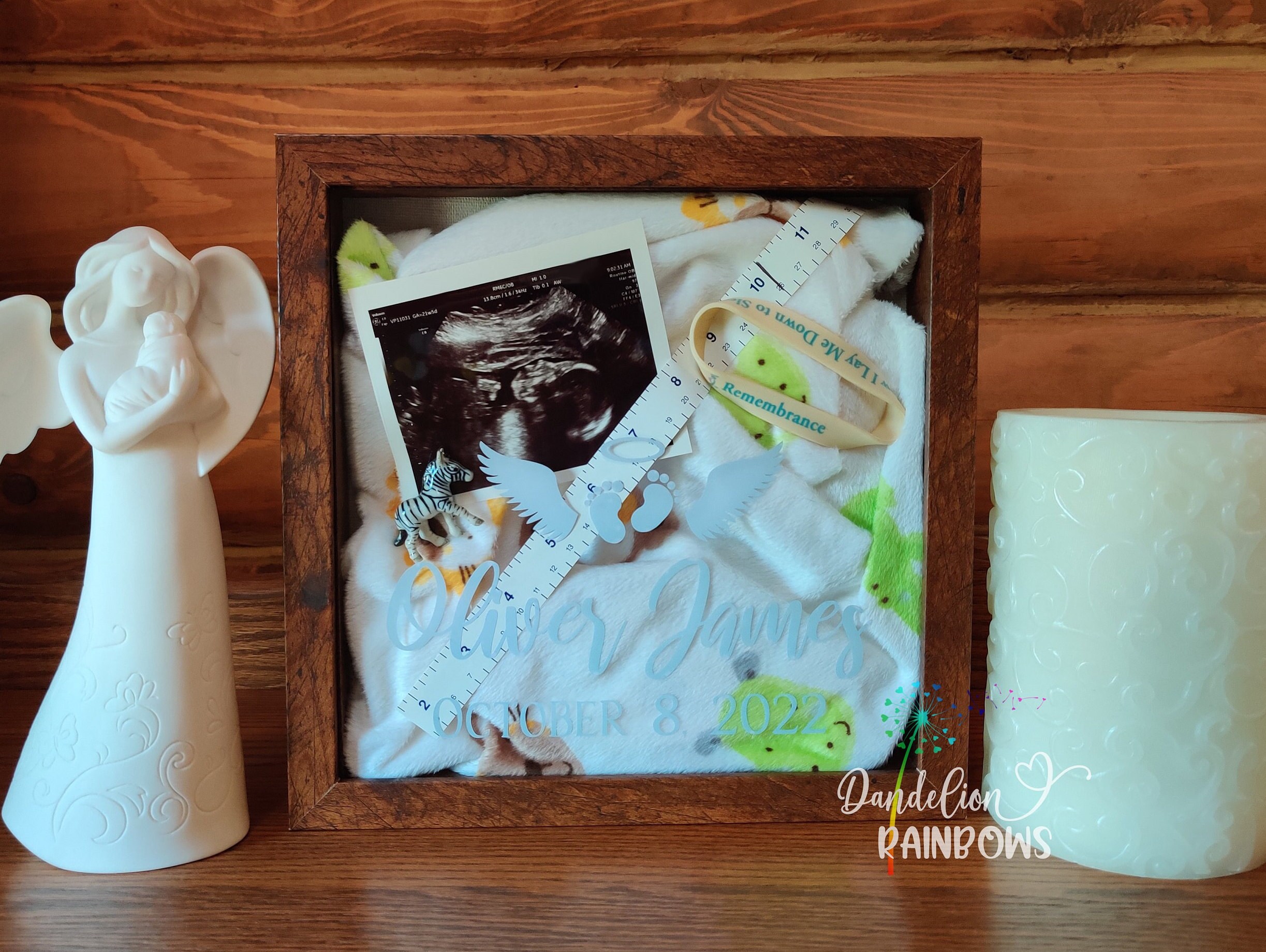 Infant Loss Shadow Box Baby Memorial Baby Loss Keepsake - Etsy