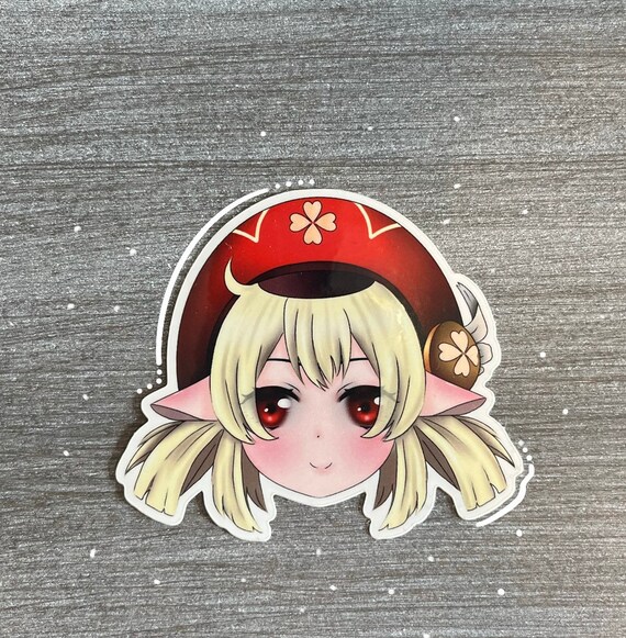 Klee Vinyl Sticker From Genshin Impact - Etsy