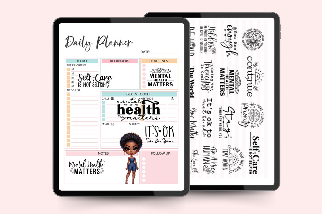 Goodnotes Stickers, Positive Affirmations, Digital Planner Stickers ...