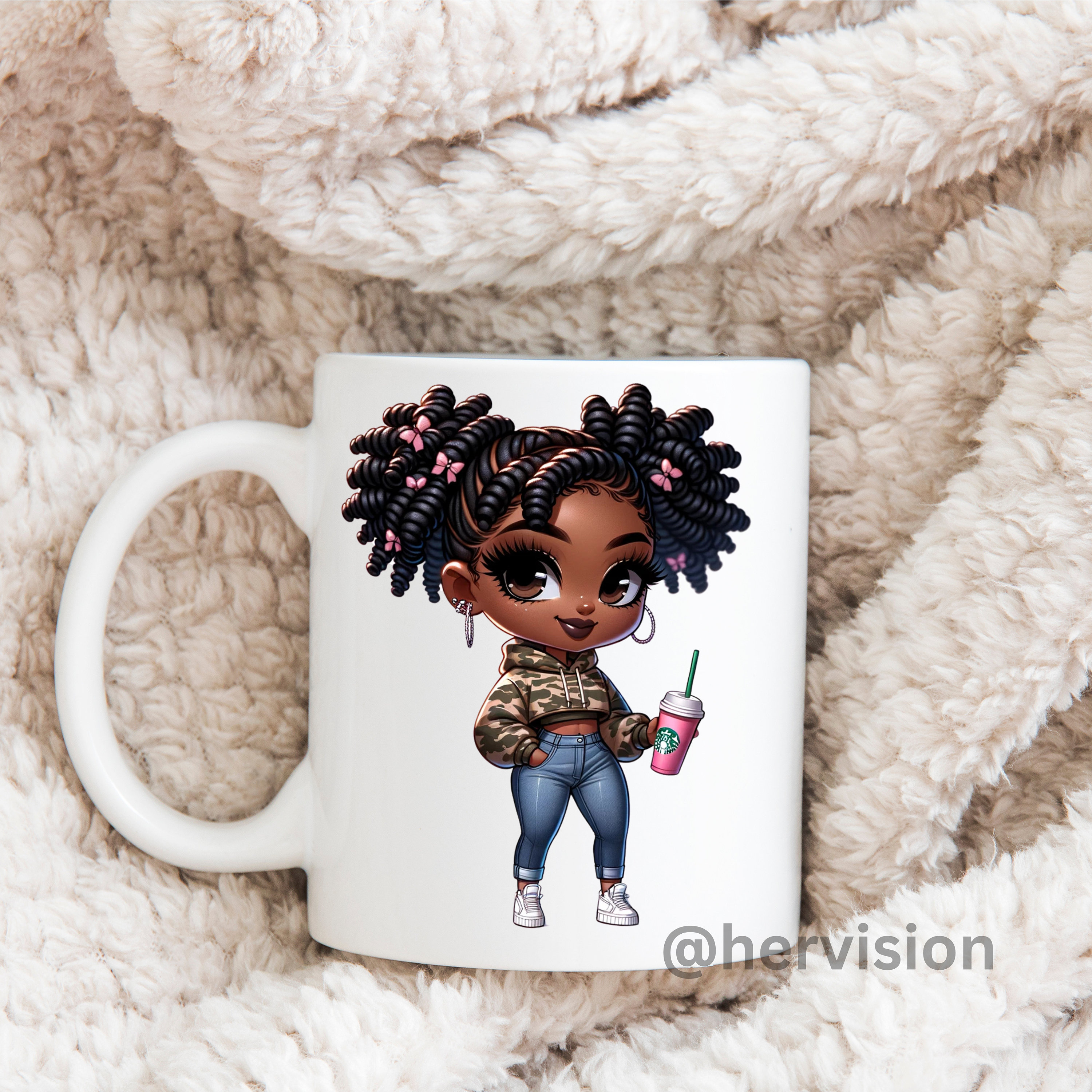 Black Woman Sublimation Design, Black Girl Clipart, Sublimation Design ...