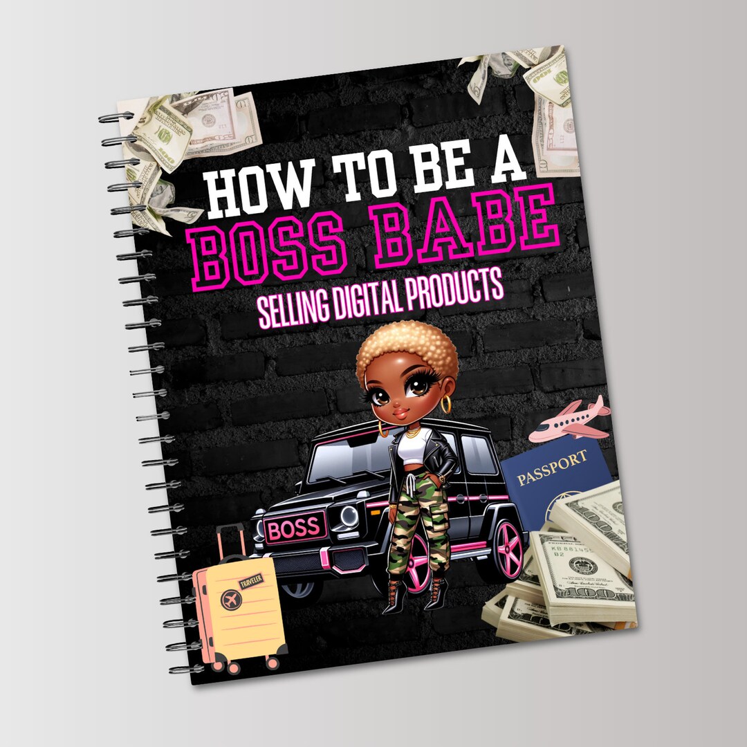 Printable Planner Cover, Notebook Cover, Journal Notebook Cover, Black ...