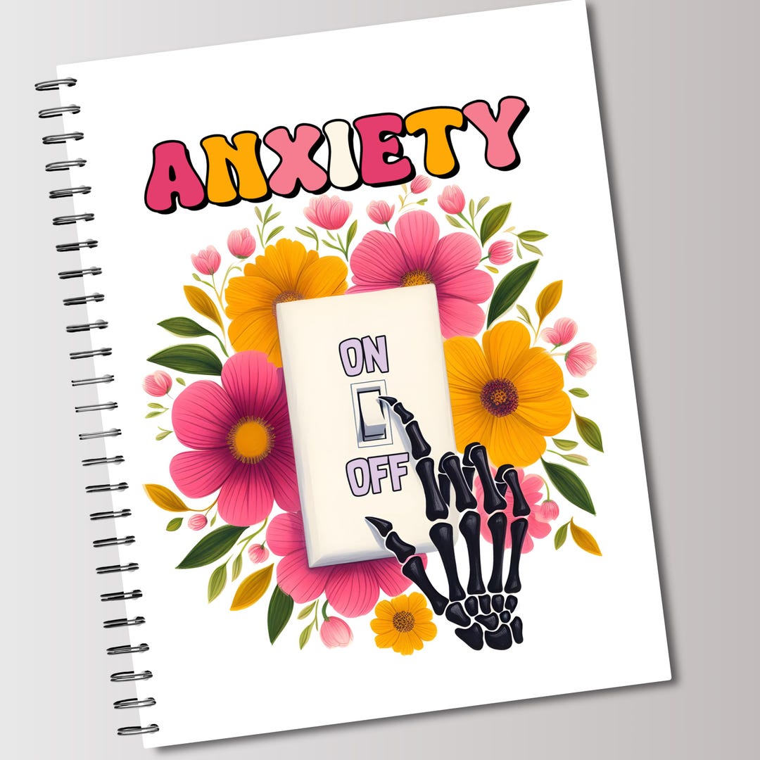 Self Care Printable Planner Cover, Notebook Cover, Journal Notebook ...