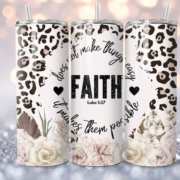 Bible Verse Tumbler - Etsy