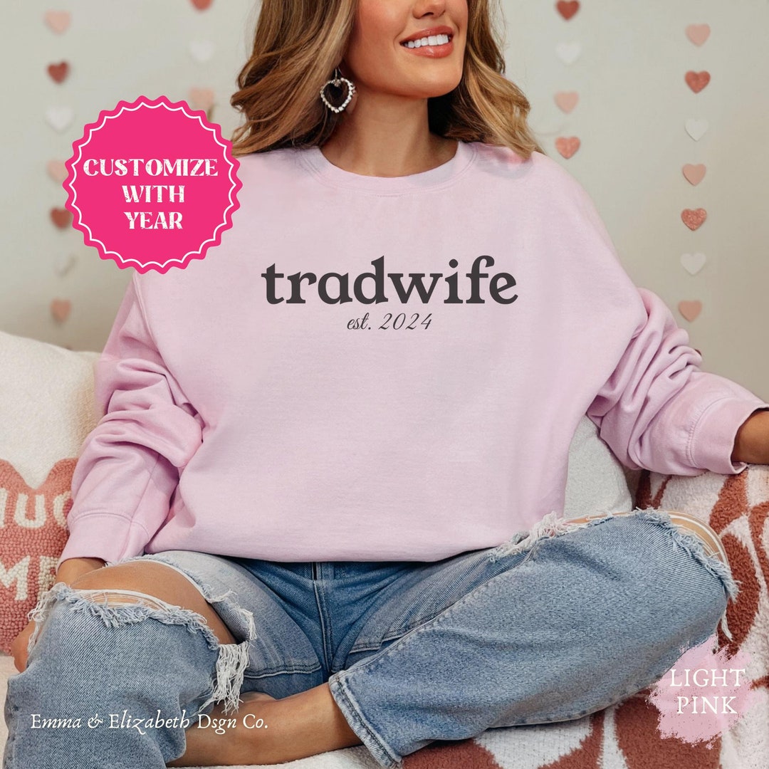 Personalized Tradwife T-shirt Gift for Stay at Home Mom Traditional Homemaker, New Christian ...