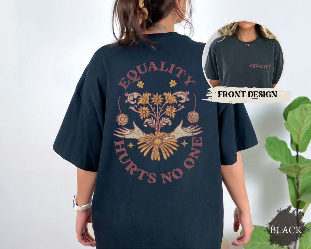 Equality Hurts No One Shirt, Progressive Gift LGBTQ Rigths Anti-racism ...