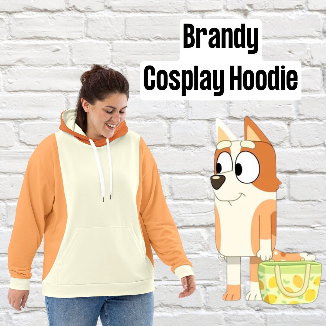 Brandy Hoodie Blue Dog Cosplay Blue Dog Aunt Hoodie Adult Sizes Blue ...