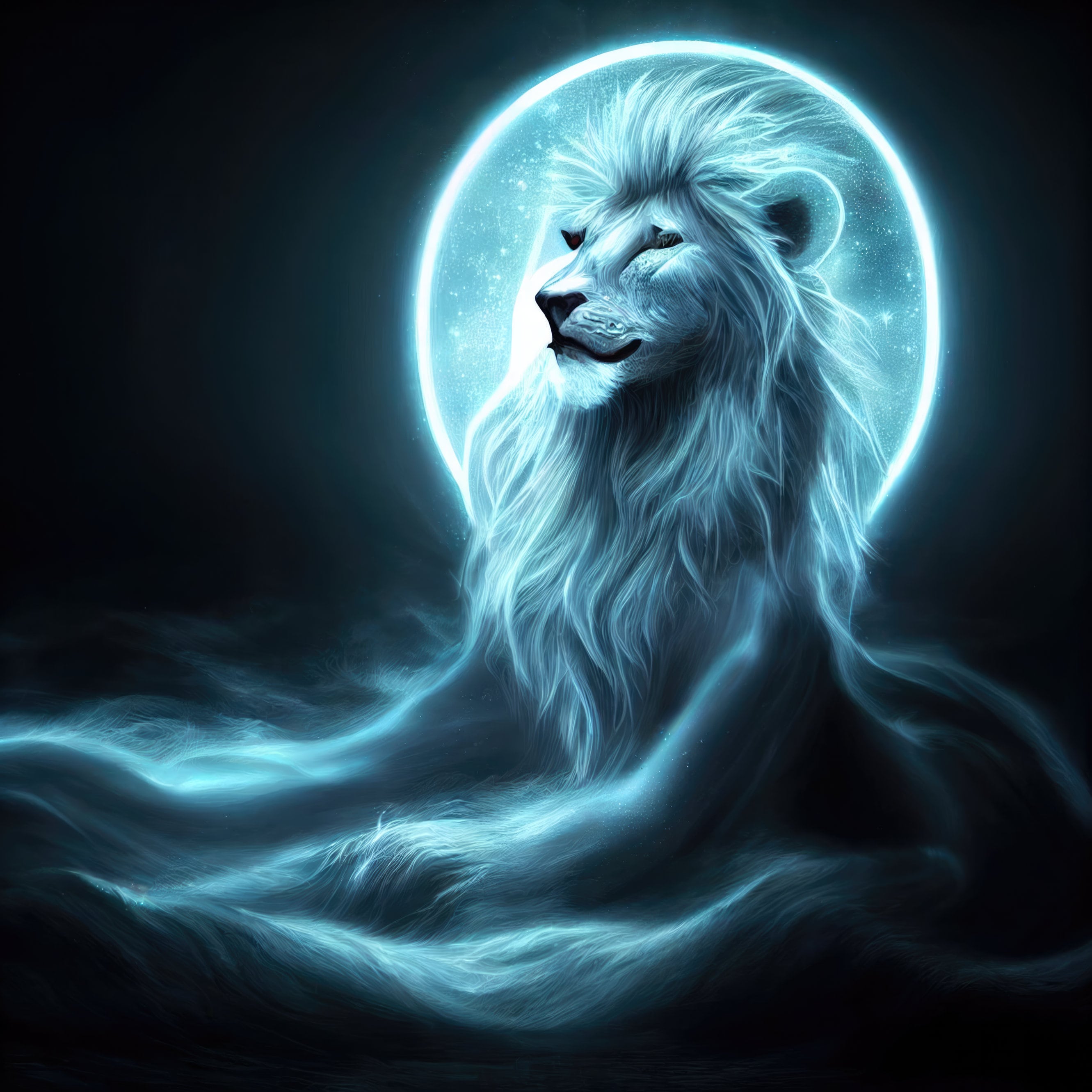 Spectral Animals Download, Spectral Tiger, Lion, Fox, Owl, and Eagle ...