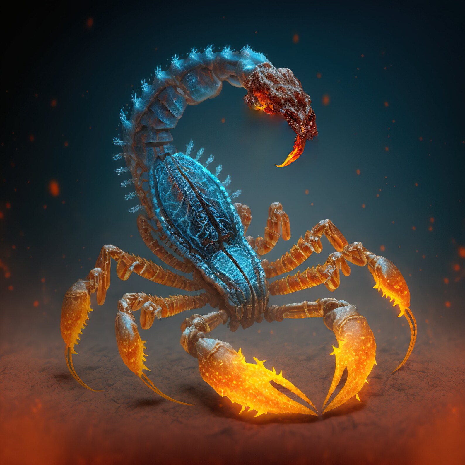 Scorpio - Zodiac Digital Art Download, Zodiac Art for Print and ...