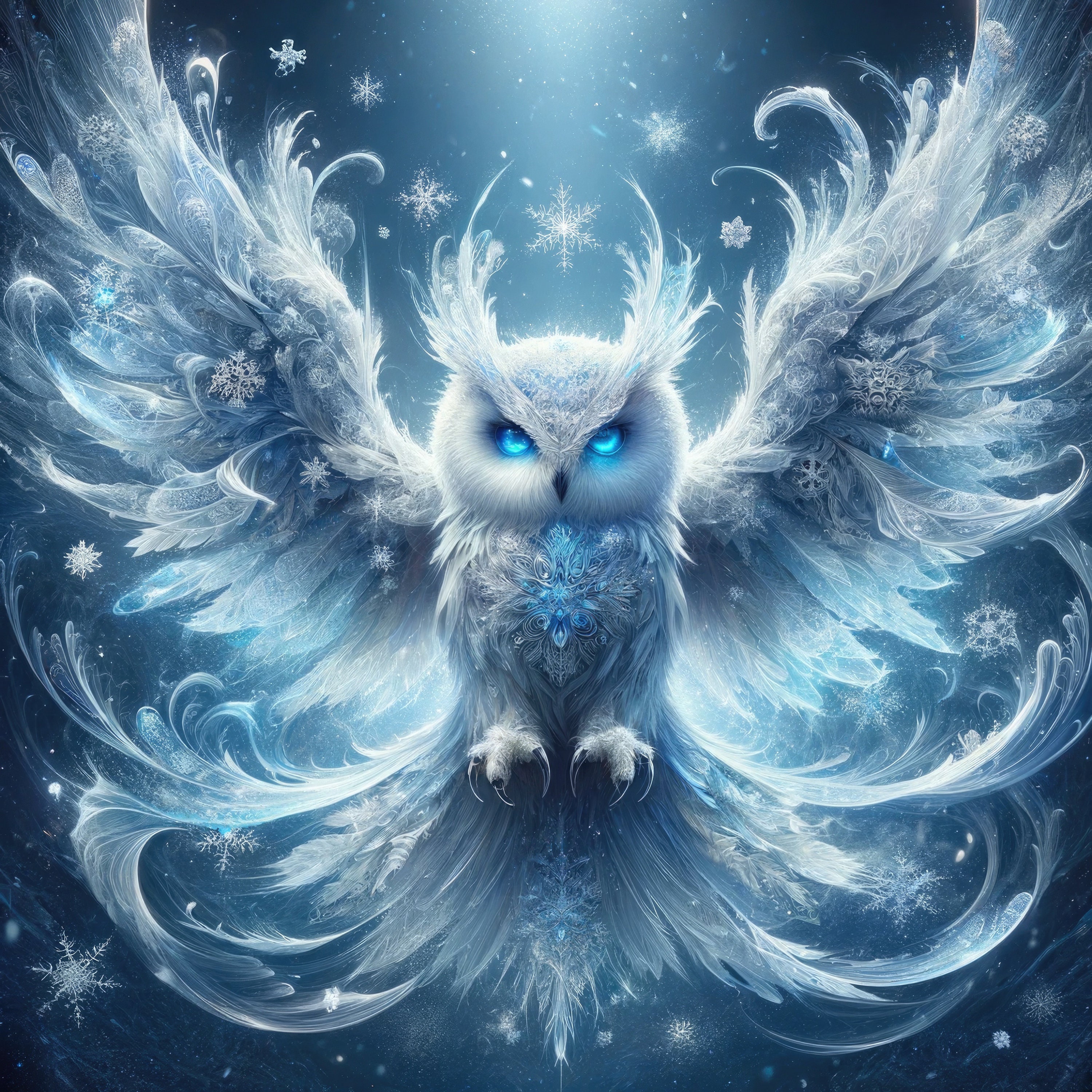 Elemental Owls High Resolution Digital Download - Etsy