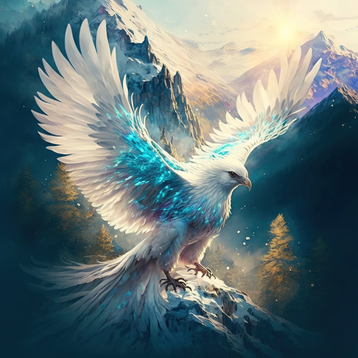 Magic Mountain Hawk and Phoenix Download, Instant Downloadable ...