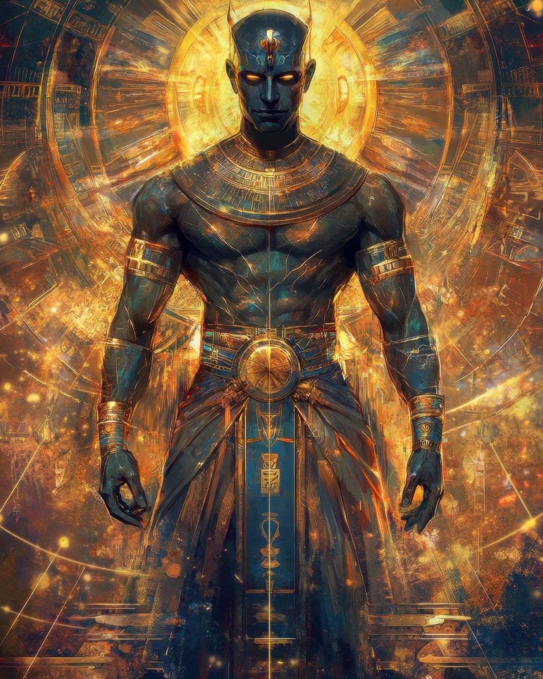 Ra - Egyptian Mythology Digital Art Download, Mythology Fantasy Art for ...